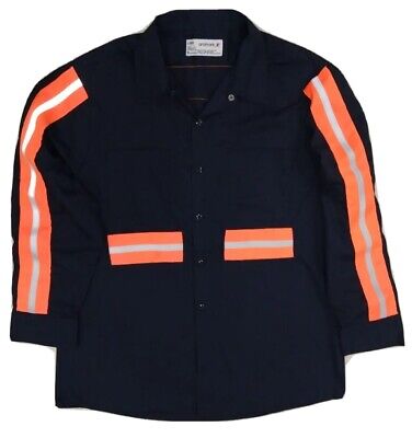 Aramark Enhanced Visibility Work Shirt, Long sleeve – recycledworkapparel