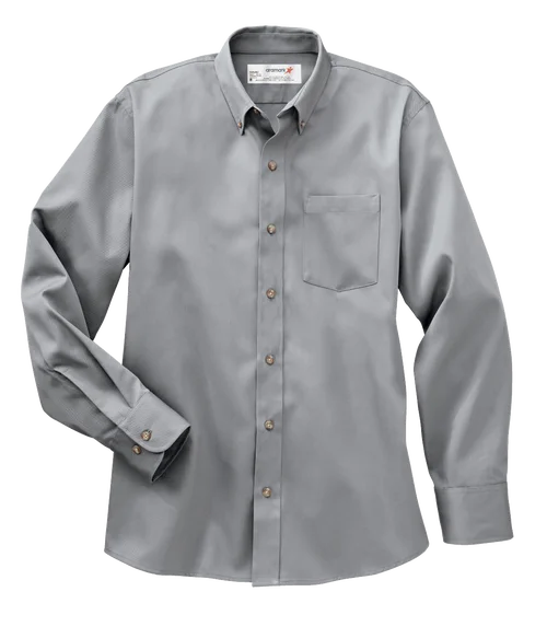 Aramark Blended Twill Shirt, Long Sleeve – recycledworkapparel